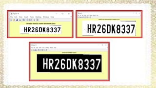Automatic Car Number Plate Detection and Recognition using MATLAB | PPTX