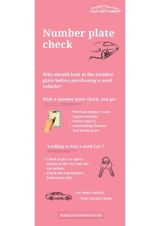 dvla number plate check | PDF