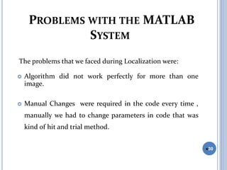 Number plate recognition system using matlab. | PPTX