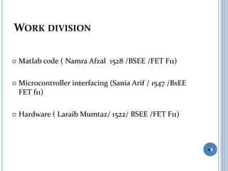 Number plate recognition system using matlab. | PPTX