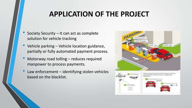 Number plate recognition using matlab | PPTX