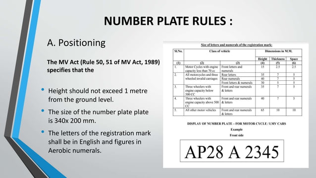 Number plate recognition using matlab | PPTX