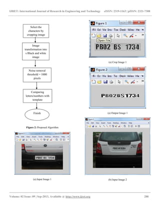 Number plate recognition using ocr technique | PDF | Auto Type | Automotive