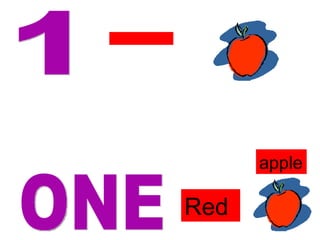 Number and Color Recognition | PPT