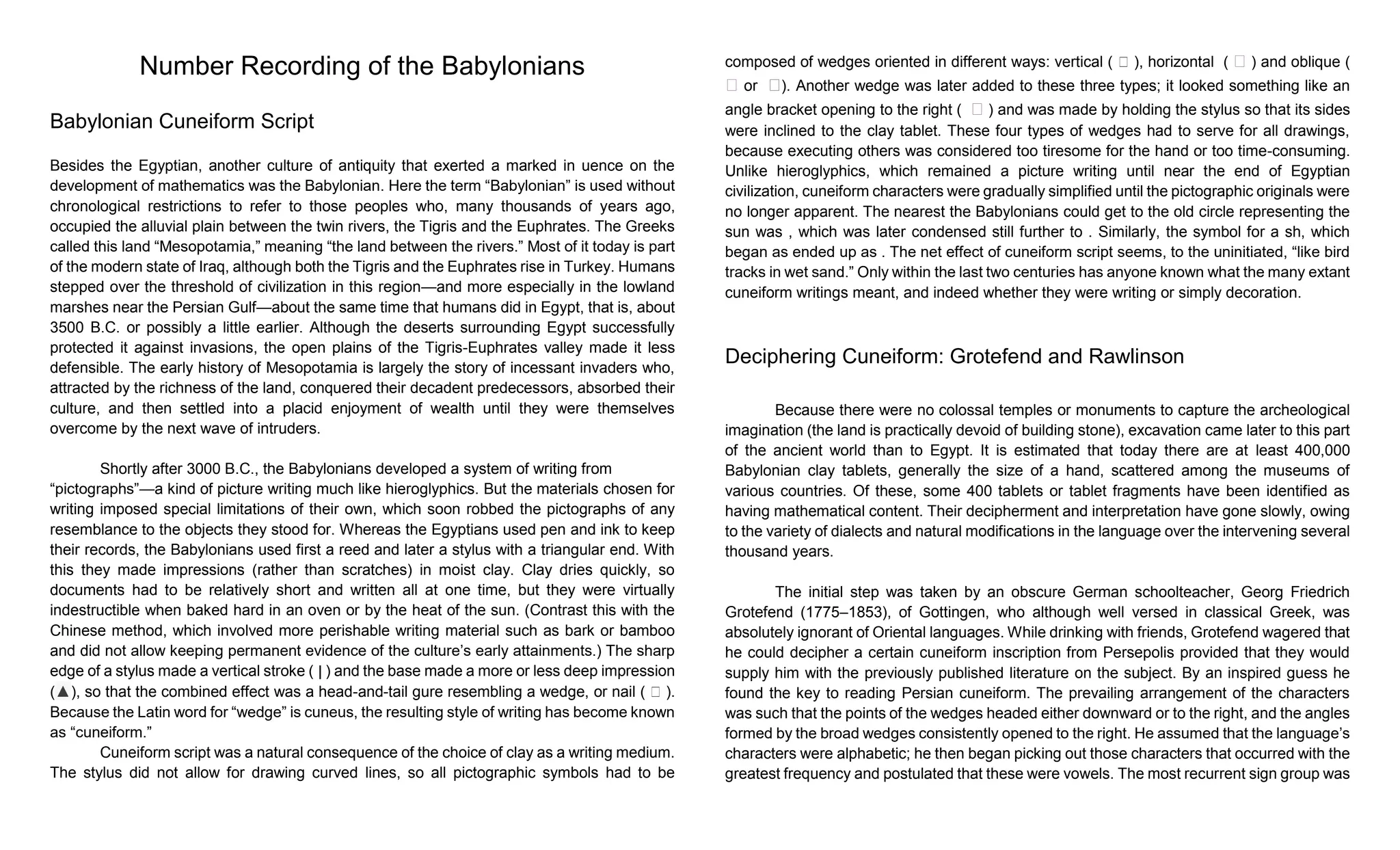 Number Recording of the Babylonians.docx