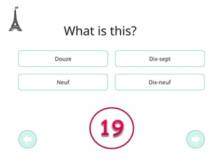 Numbers-11-20.ppt for french primary classes | PPT
