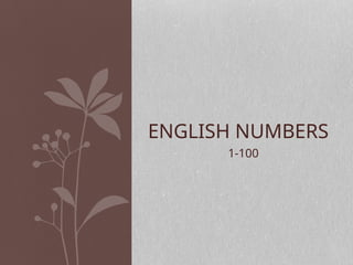 introduction to English numbers-1100_68817.ppt