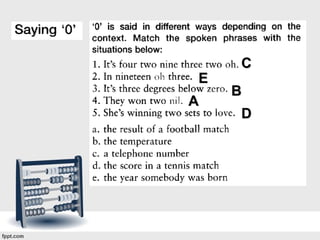 Numbers | PPT