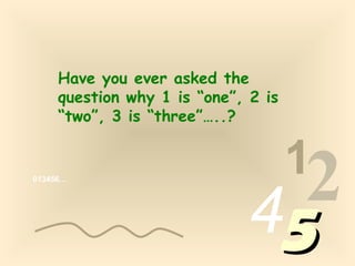 Numbers | PPS