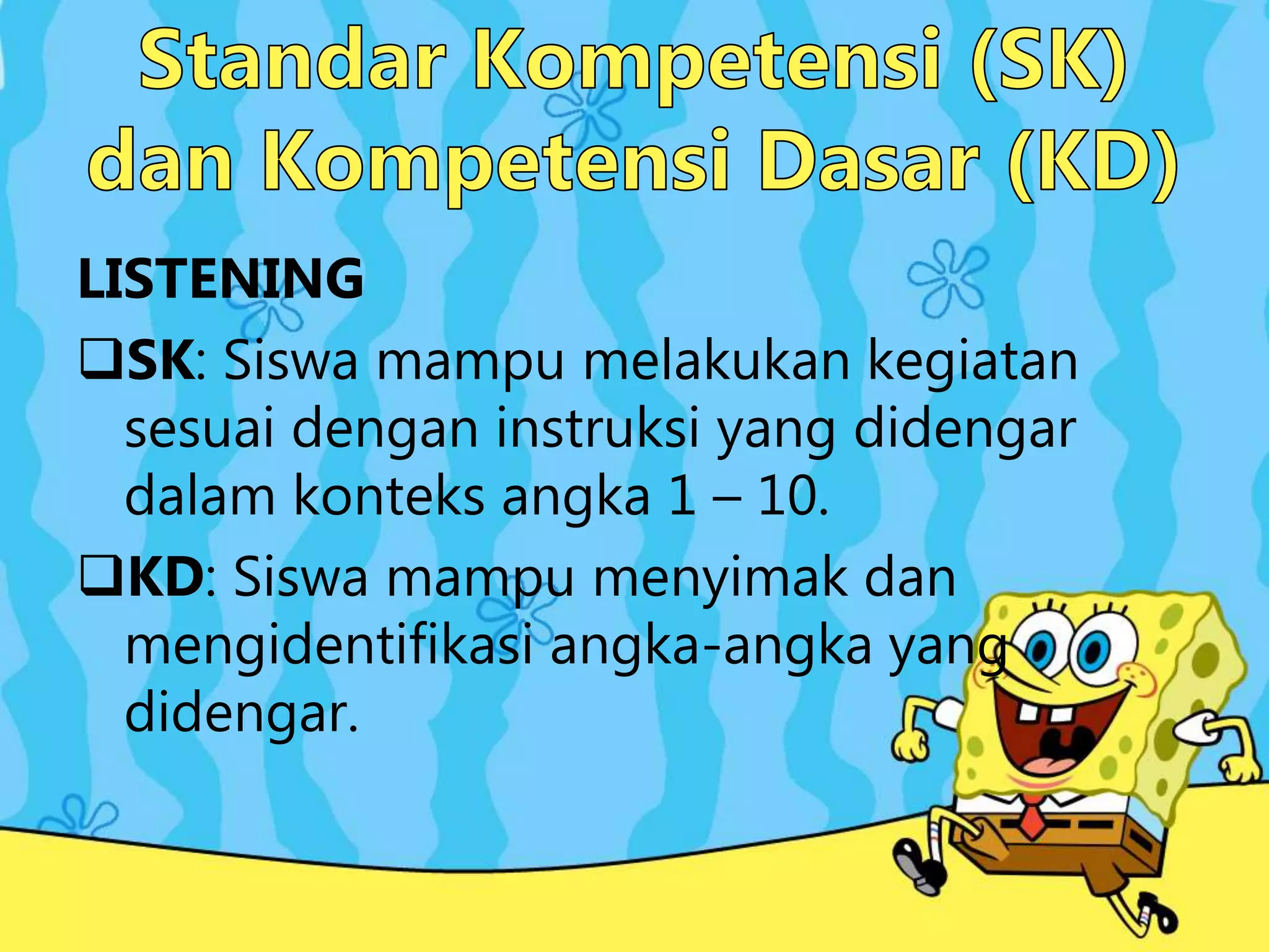 Numbers ( Angka Dalam Bahasa Inggris ) | PPTX