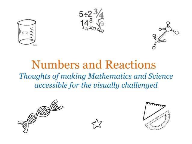 Numbers and Reactions - Thoughts of making Mathematics and Science ...