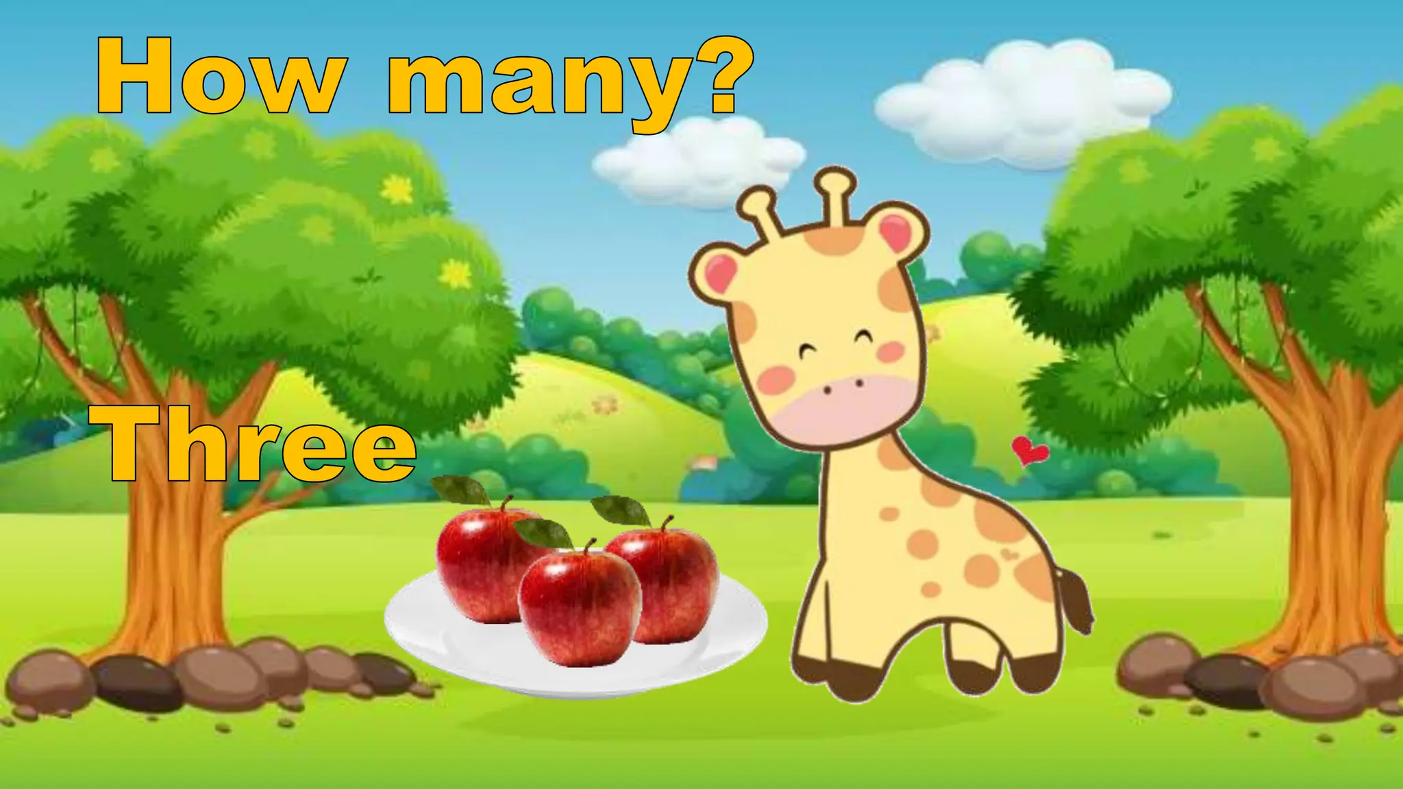 learn the number one two and three .pptx