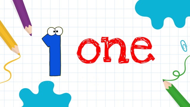 learn the number one two and three .pptx