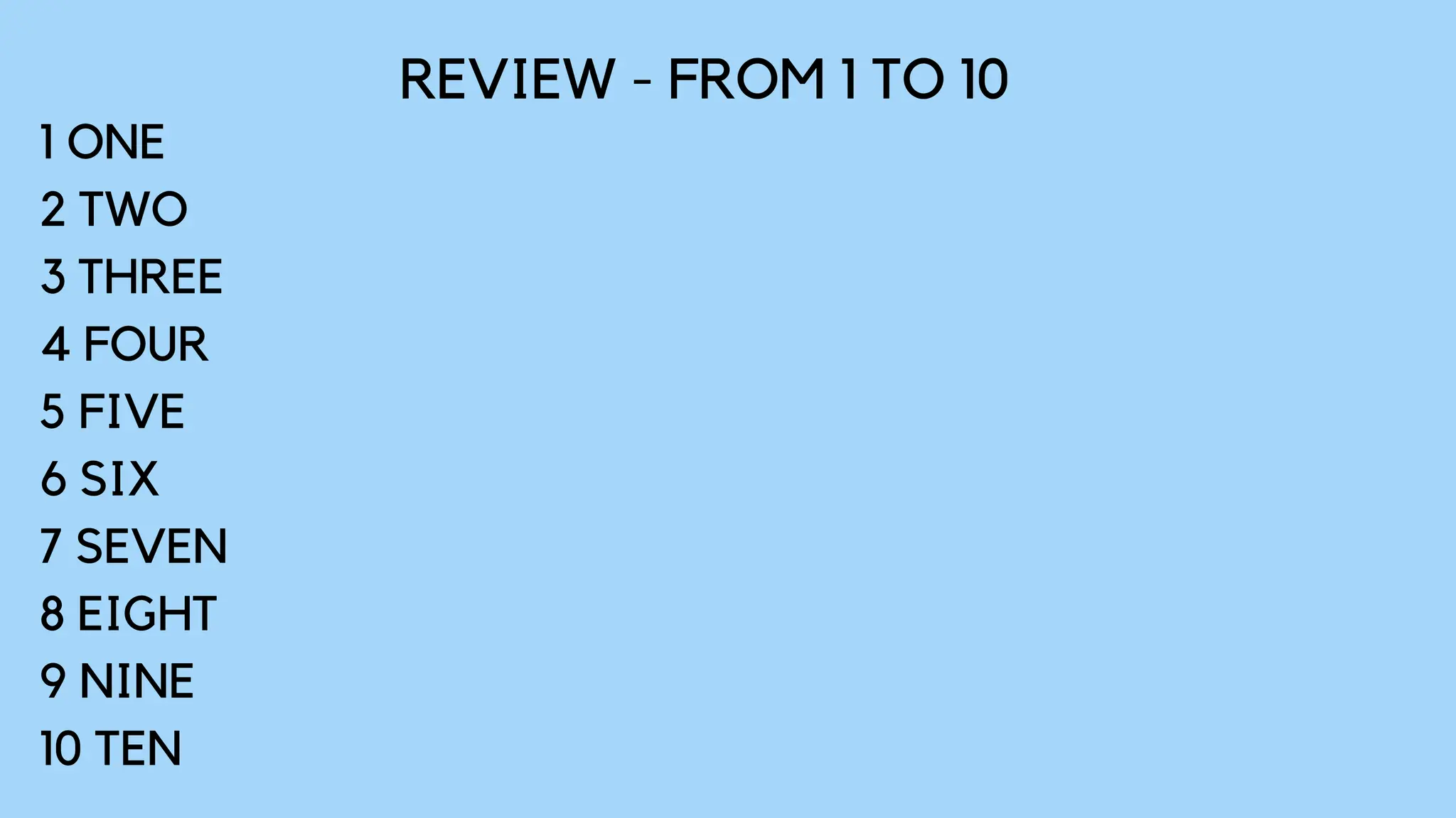 Numbers for Kids - Números para crianças com atividades matemáticas ...
