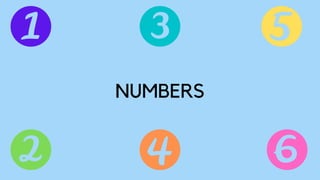 Numbers for Kids - Números para crianças com atividades matemáticas ...