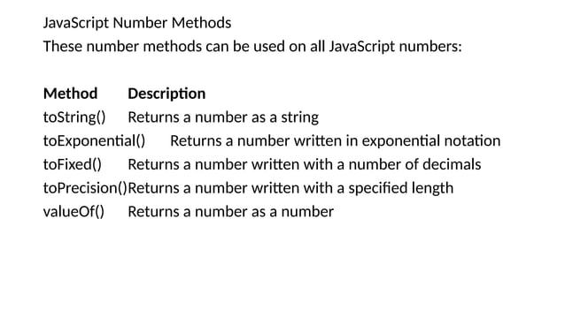 Numbers and global functions conversions .pptx