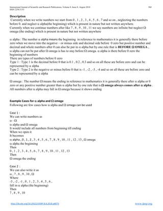 Numbers - ALPHA OMEGA ; the natural numbers by mudabbir gill | PDF