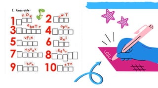 Numbers - Basic 1 - Exercises - Sunday - 2nd group.pdf