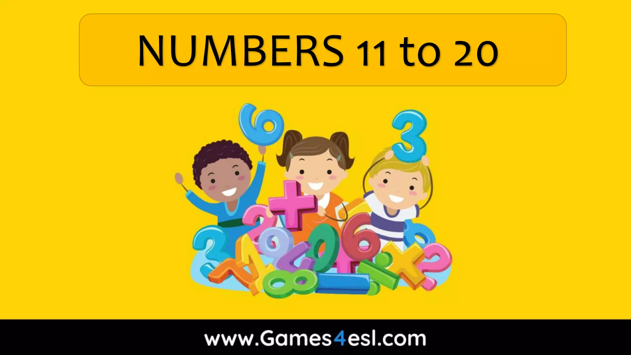 Numbers power point-1-to-20 | PPT