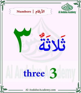 numbers in Arabic | PDF
