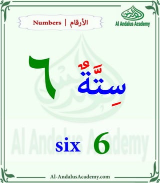 numbers in Arabic | PDF