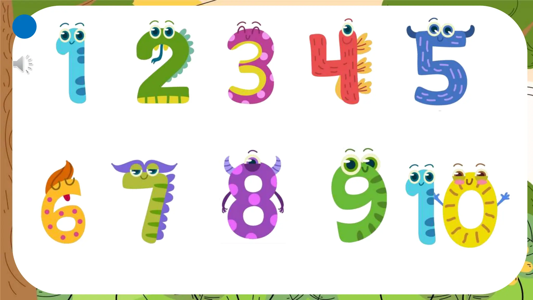 Numbers 1-10 for early learners. Reading, speaking, listening | PPTX