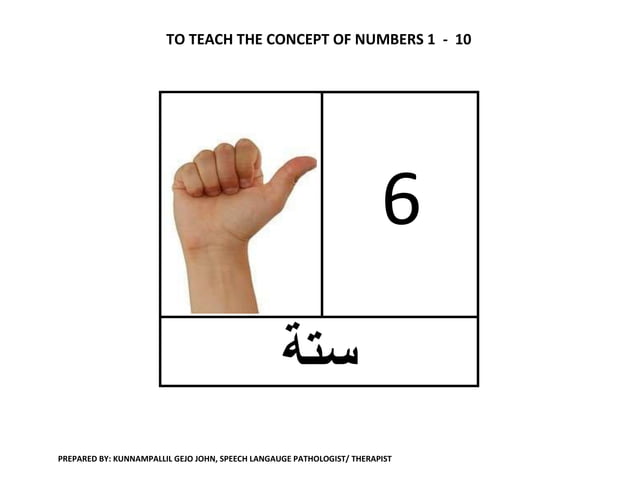Numbers 1 10 in arabic / How to teach numbers in arabic / How to learn ...