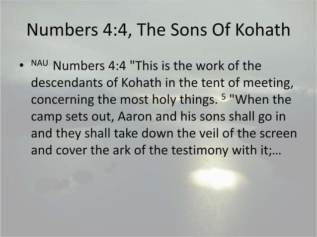 Numbers 1-4, Still at Mount Sinai, Arithmoi, Numbers, wilderness miḏbar ...