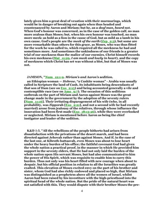 Numbers 12 commentary | PDF