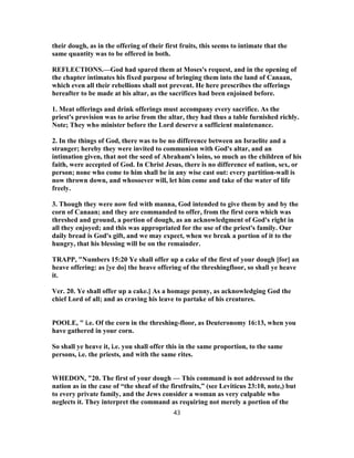 Numbers 15 commentary | PDF