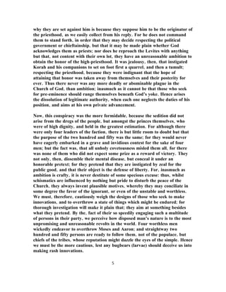 Numbers 16 commentary | PDF