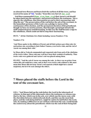 Numbers 17 commentary | PDF | Christianity | Religion & Spirituality