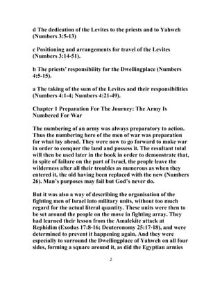 Numbers 1 commentary | PDF