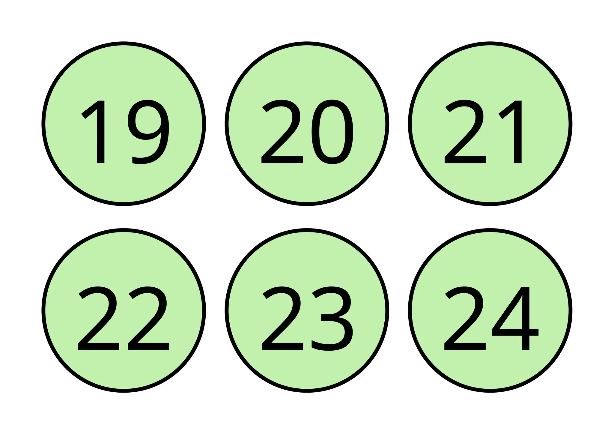 Numbers 1 to 100 Circle Flashcard s.pptx