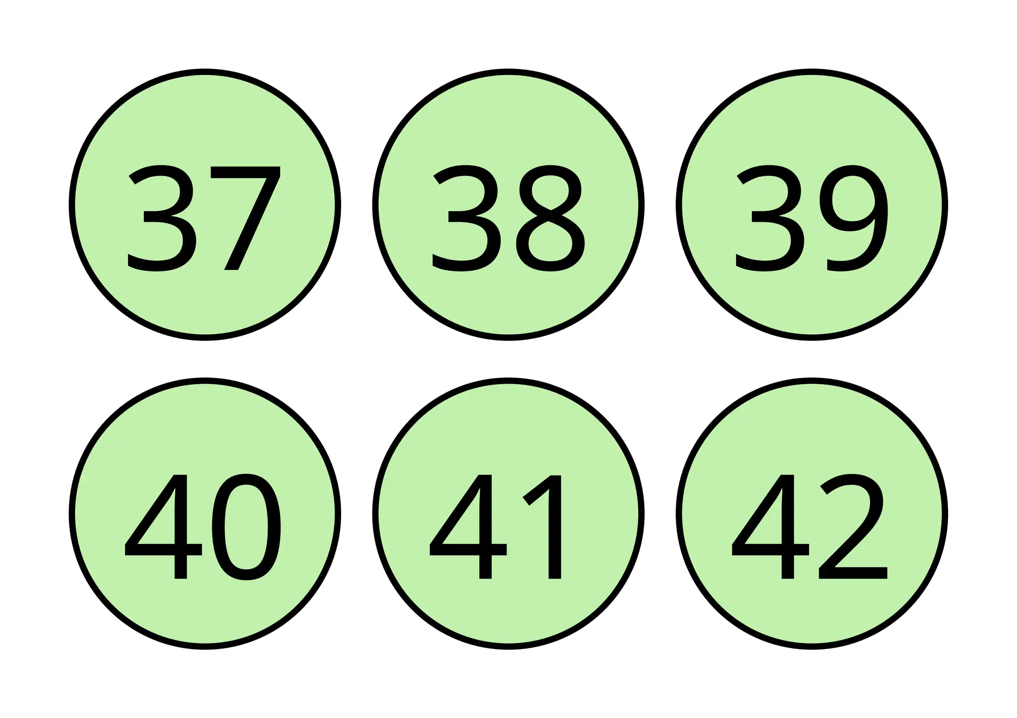 Numbers 1 to 100 Circle Flashcard s.pptx