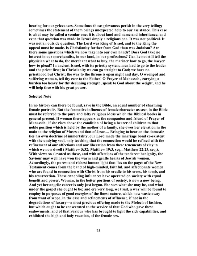 Numbers 27 commentary | PDF