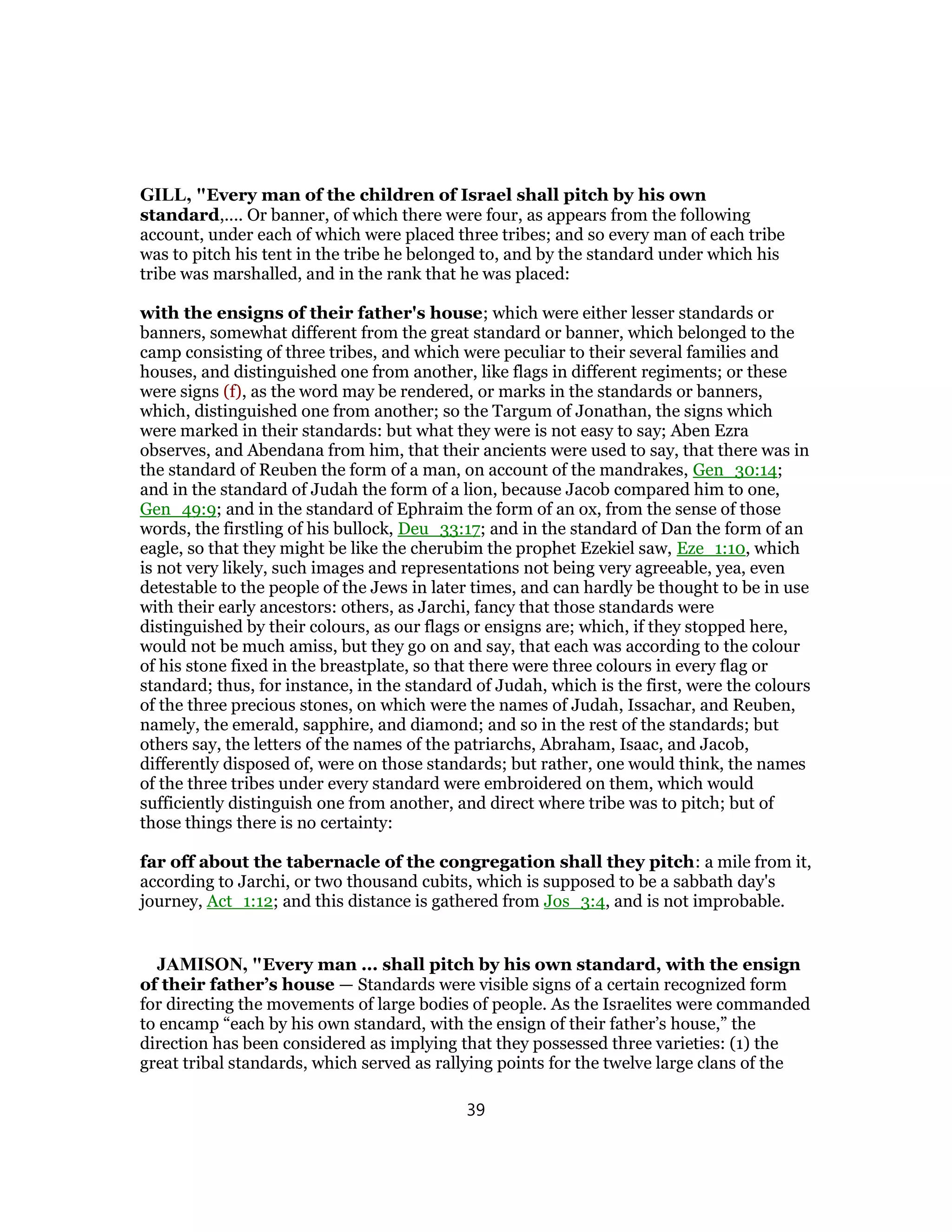 Numbers 2 commentary | PDF