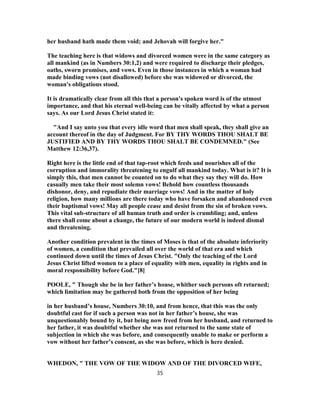 Numbers 30 commentary | PDF