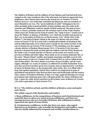 Numbers 32 commentary | PDF