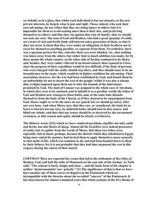 Numbers 32 commentary | PDF