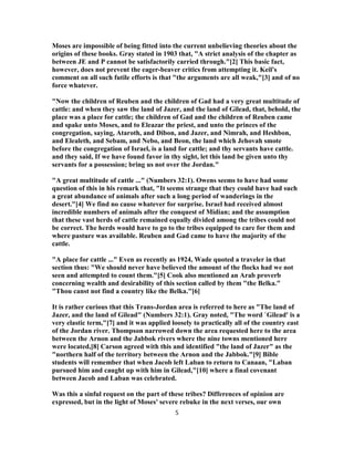 Numbers 32 commentary | PDF