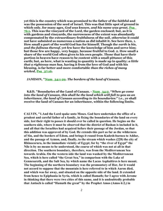 Numbers 34 commentary | PDF