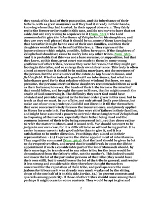 Numbers 36 commentary | PDF