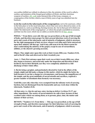 Numbers 4 commentary | PDF