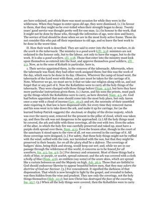 Numbers 4 commentary | PDF