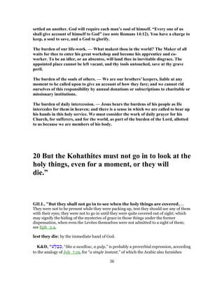 Numbers 4 commentary | PDF