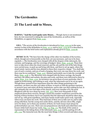 Numbers 4 commentary | PDF