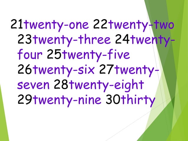 numbers. Ordinal and cardinal numbers. English to Russian Translation | PPT