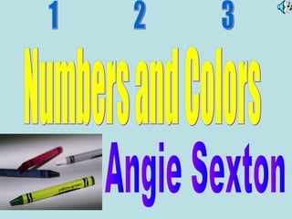 Numbers and colors (preschool math) | PPT