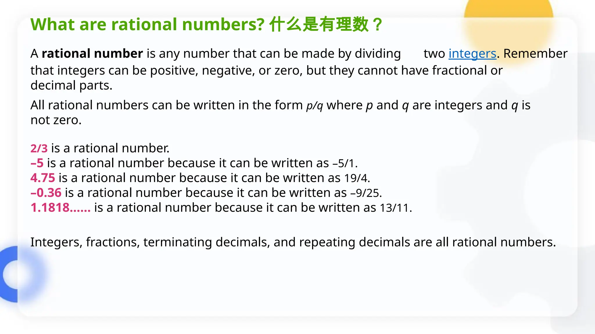 MATH MAP TEXT Numbers and operations.pptx
